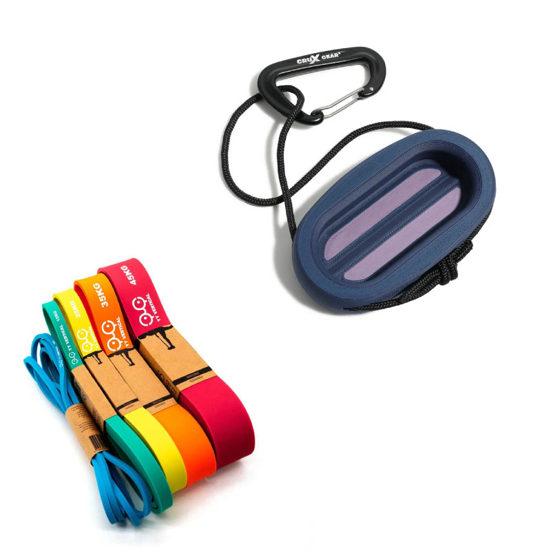 Crux Gear Edge Board Finger Grip Trainer with YY Vertical Elastic Trai