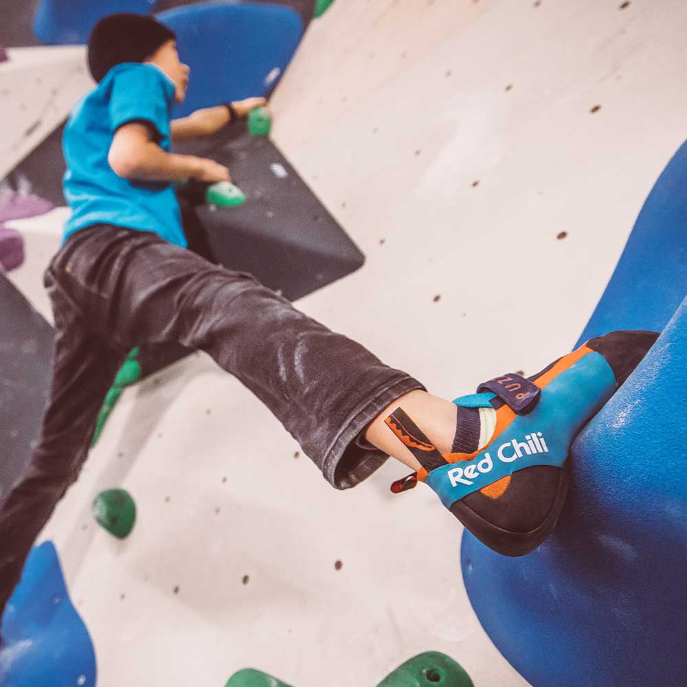 Red Chili Puzzle Kids Climbing Shoe