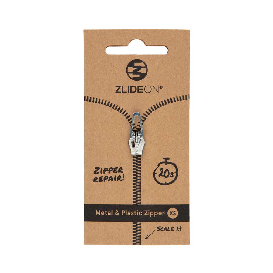 ZlideOn Metal & Plastic Repair Zipper - XS
